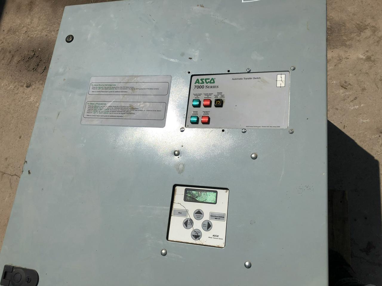 Купить Выключатель 800 Amp Asco 7000 Series Transfer Switch, 3 Phase в ...