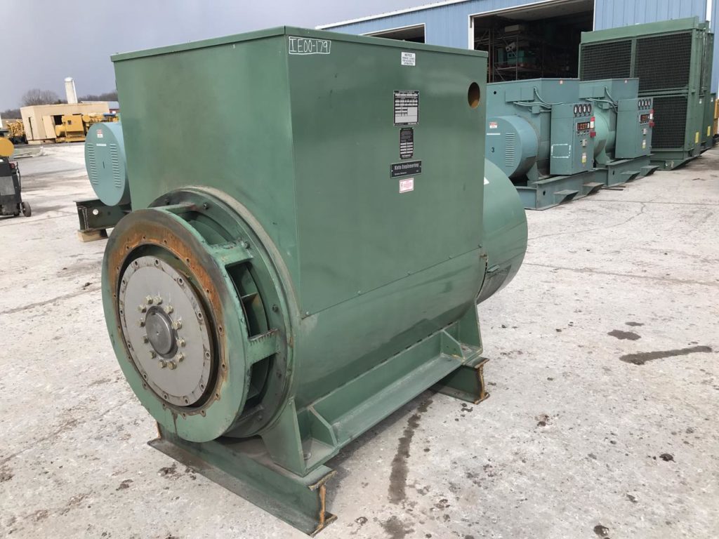 Kato Generator End, 1400 kW, 3 Phase, 6 Wire, Low Hours Takeoff of ...