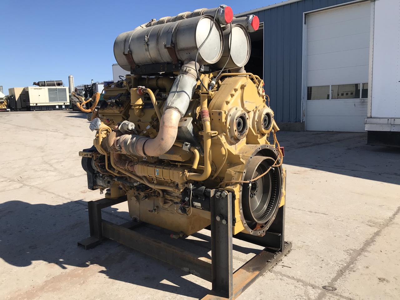 Купить Двигатель Caterpillar CAT C27 Engine Running Takeout of CAT 775G ...