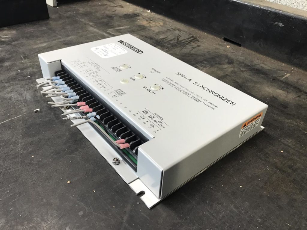 Woodward Synchronizer for Parallel/Loadsharing Capabilities