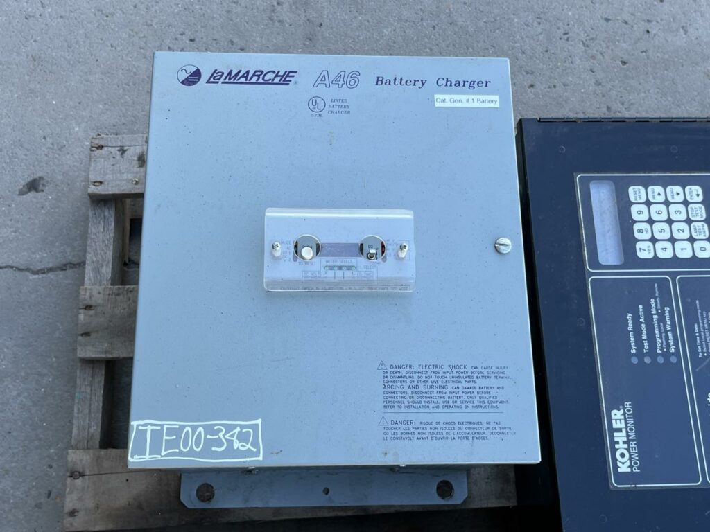 La Marche Model A46 Battery Charger for 2MW Cummins Gensets