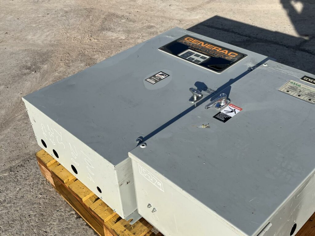 Generac 100 Amp Transfer Switch, 480 max volts, 3 poles, 3 Phase