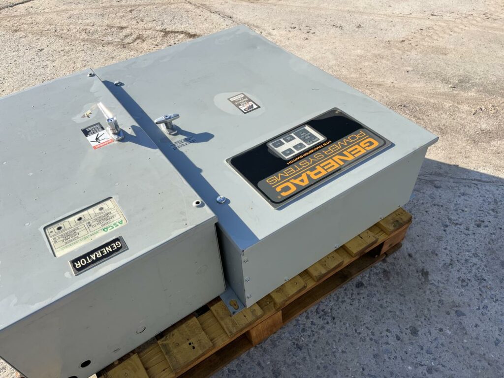 Generac 100 Amp Transfer Switch, 480 max volts, 3 poles, 3 Phase