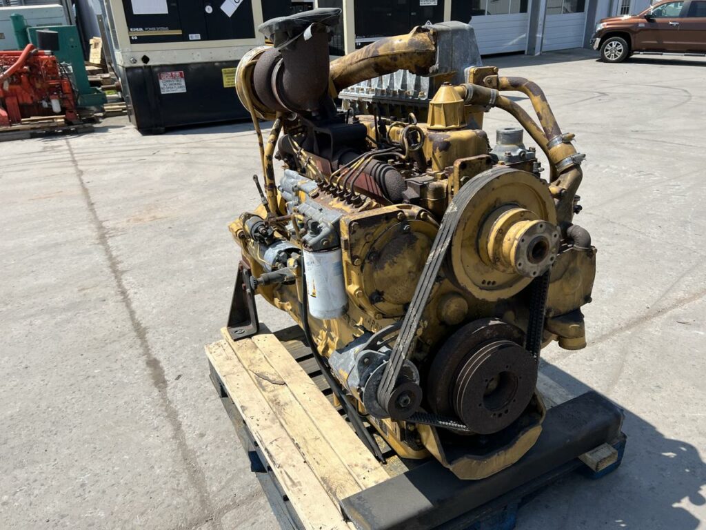 Cat 3306 Diesel Engine, Year 1997, 310 HP @ 2200 RPM, Good Running Take ...