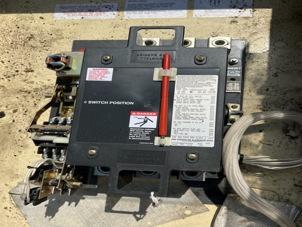 Kohler 260 Amp Transfer Switch, 208 Volt, 3 Ph