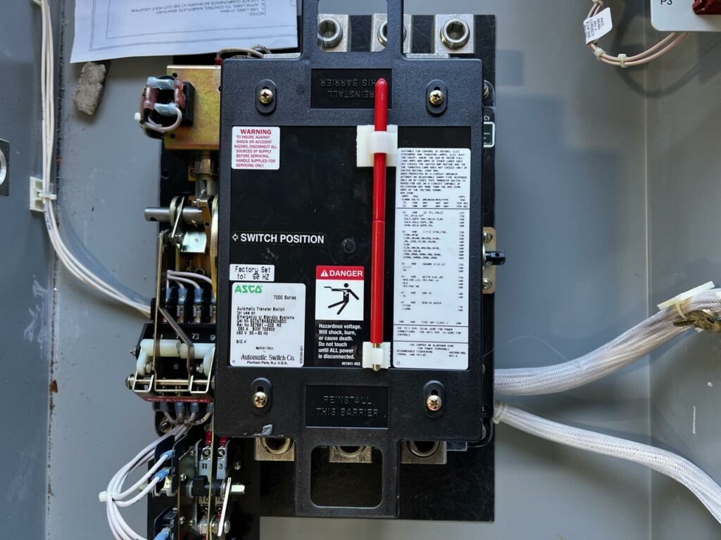 Asco 7000 Series Automatic Transfer Switch, 480 Volt, Nema 1