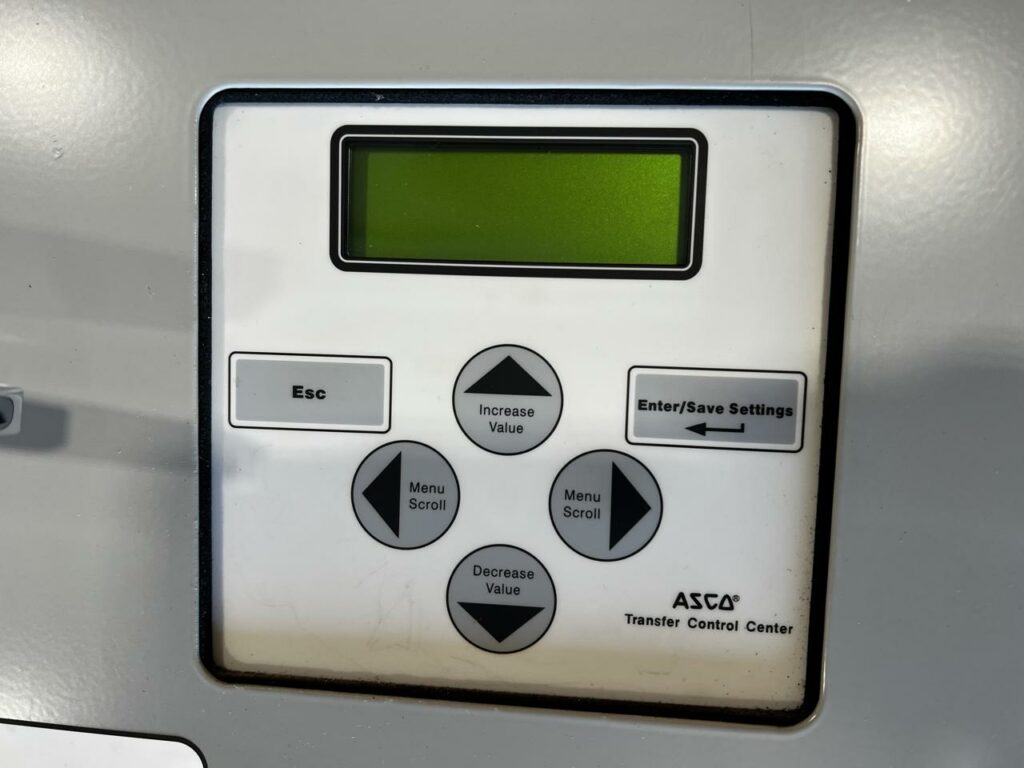 Asco 7000 Series Automatic Transfer Switch, 208 Volt, Nema 1