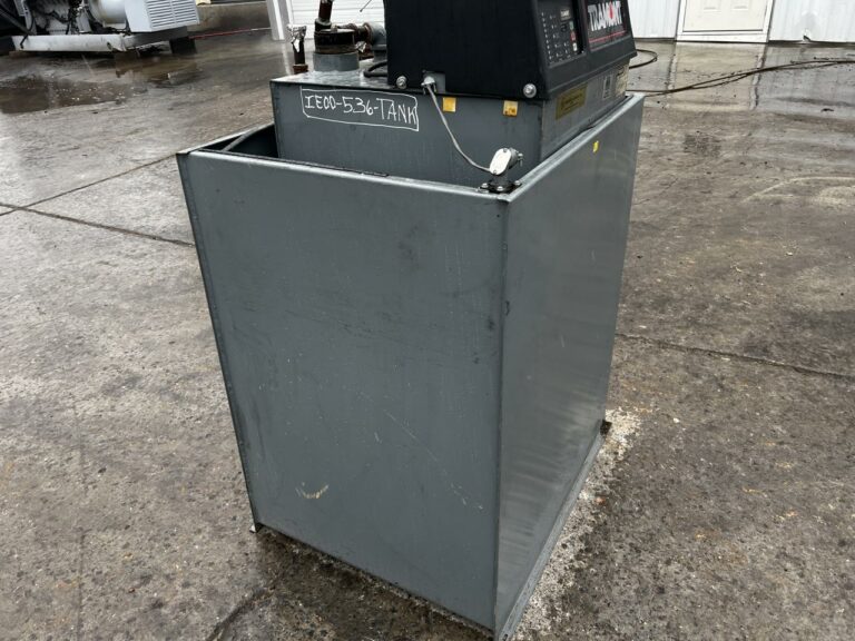 100 Gallon Good Used Diesel Fuel Tank with Electric Fuel Pump. Double ...