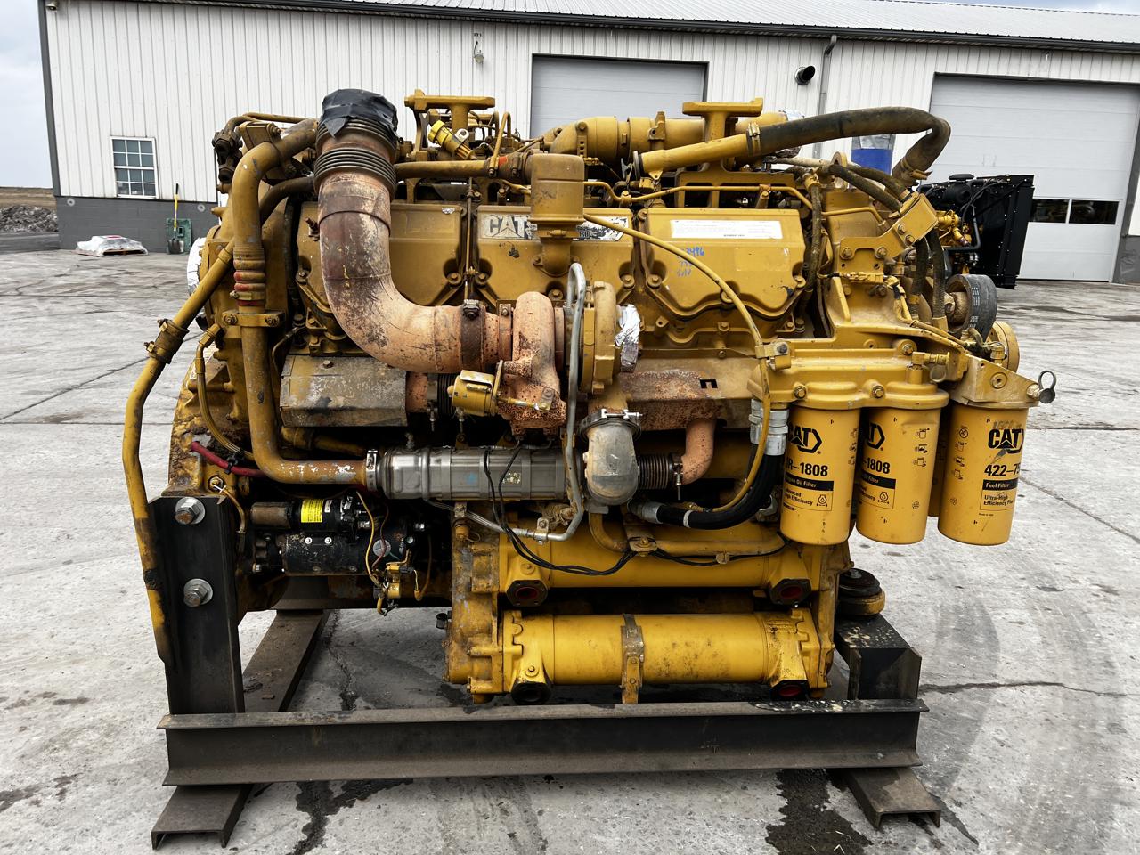 C27 CAT Engie, Good running takeout of 775 G off road haul truck, US ...