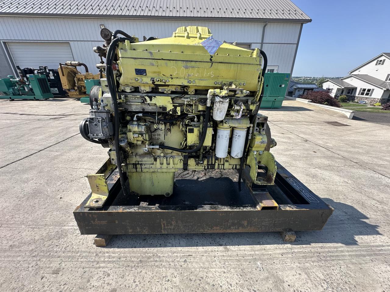 QSK19C Cummins Engine Running of R65 Euclid Rock Truck