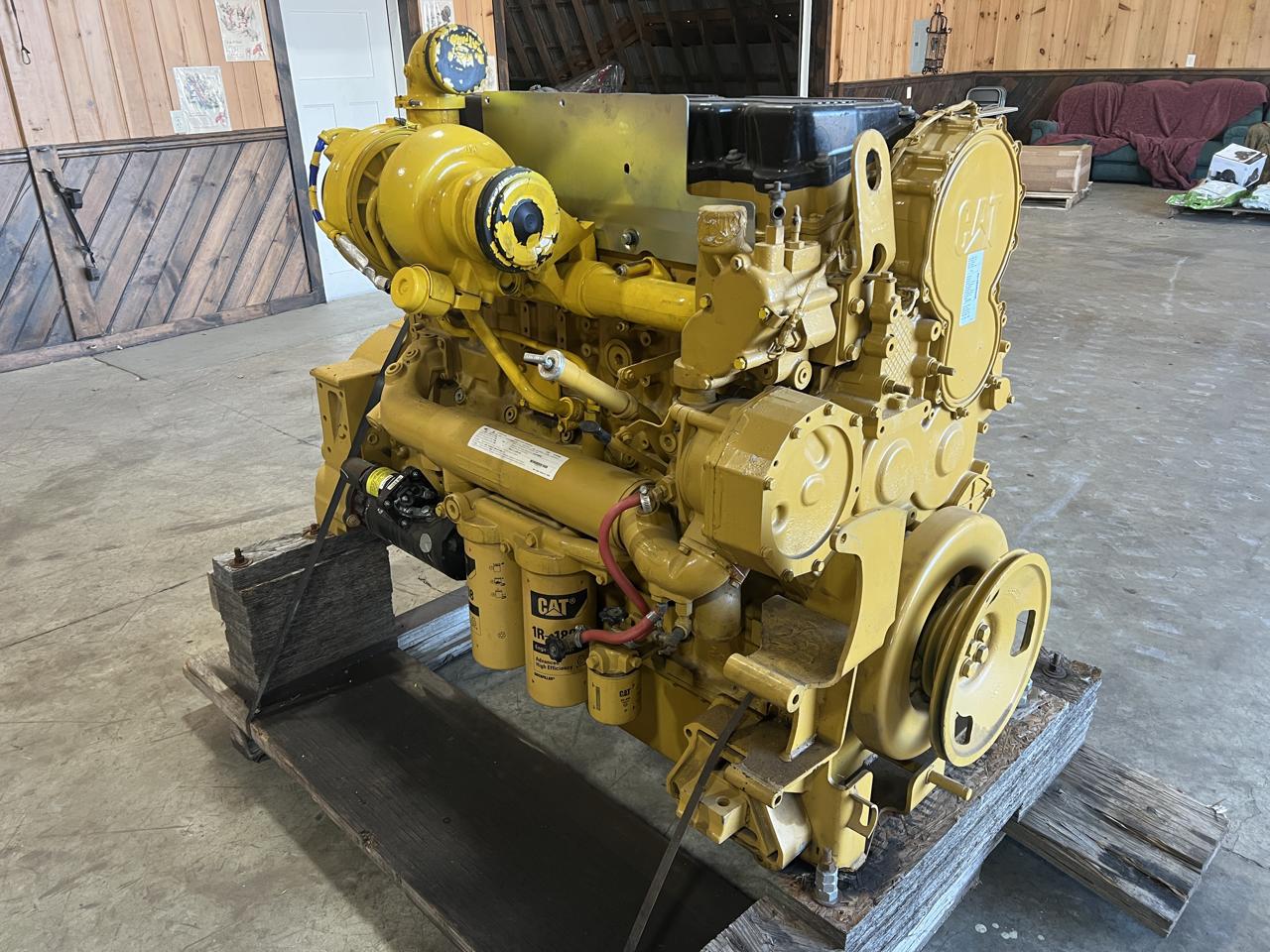 C18 CAT 630 HP Industrial Engine, 0 Hours since Rebuild by CAT, Year ...